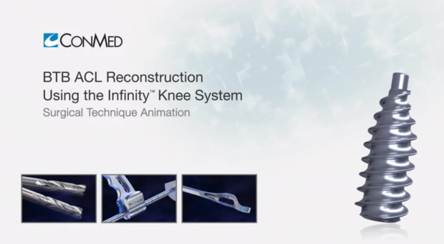Bone-tendon-bone Acl Reconstruction Surgical Technique-orthopaedic ...