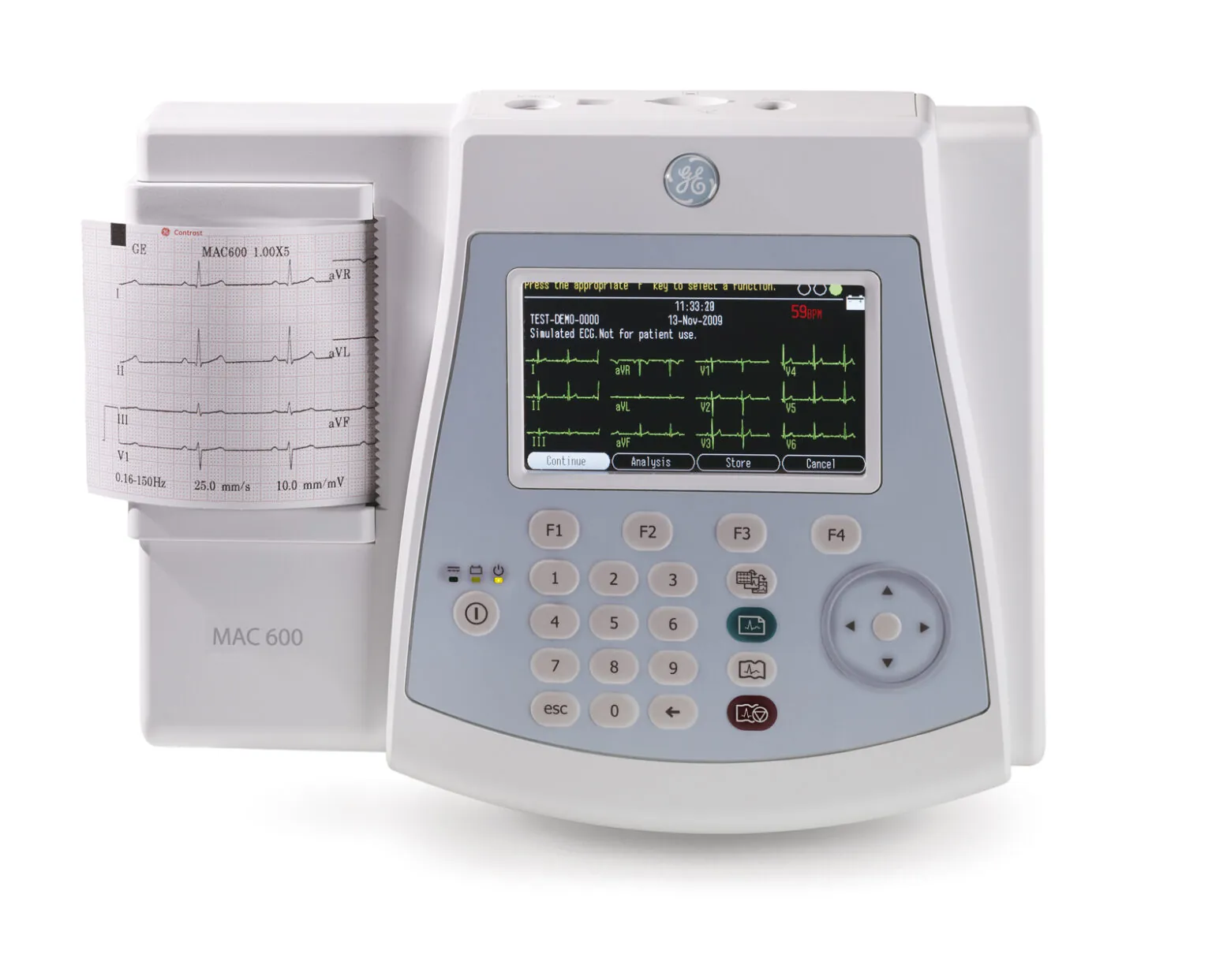 Ge Healthcare Mac 600 Ecg Recorder-cardiology - CARE TECH SOLUTIONS